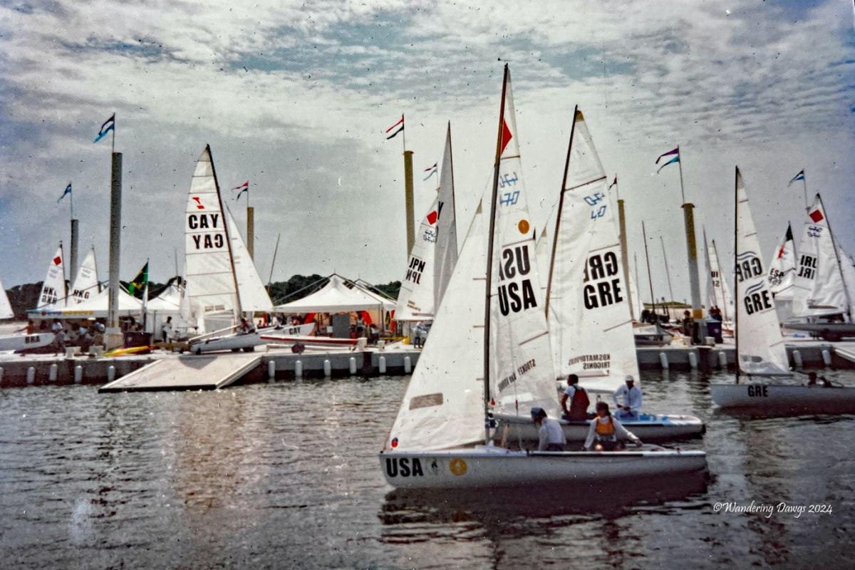 Afloat during the 1996 Olympic Games – Wandering Dawgs